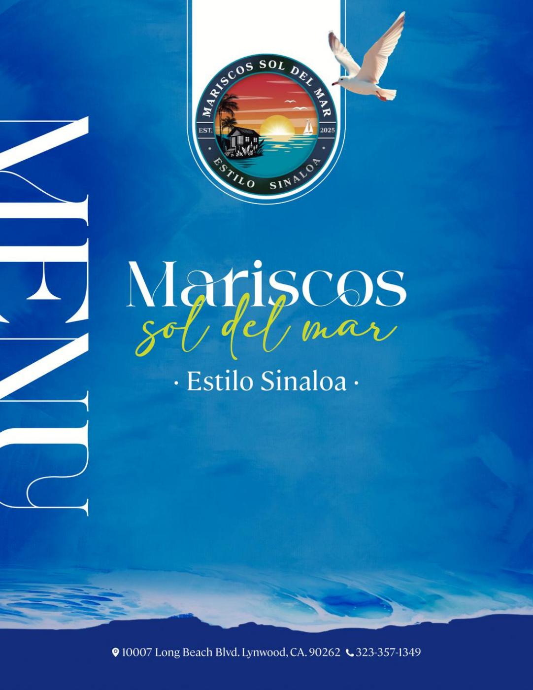 MARISCOS SOL DEL MAR MENU | PDF to Flipbook