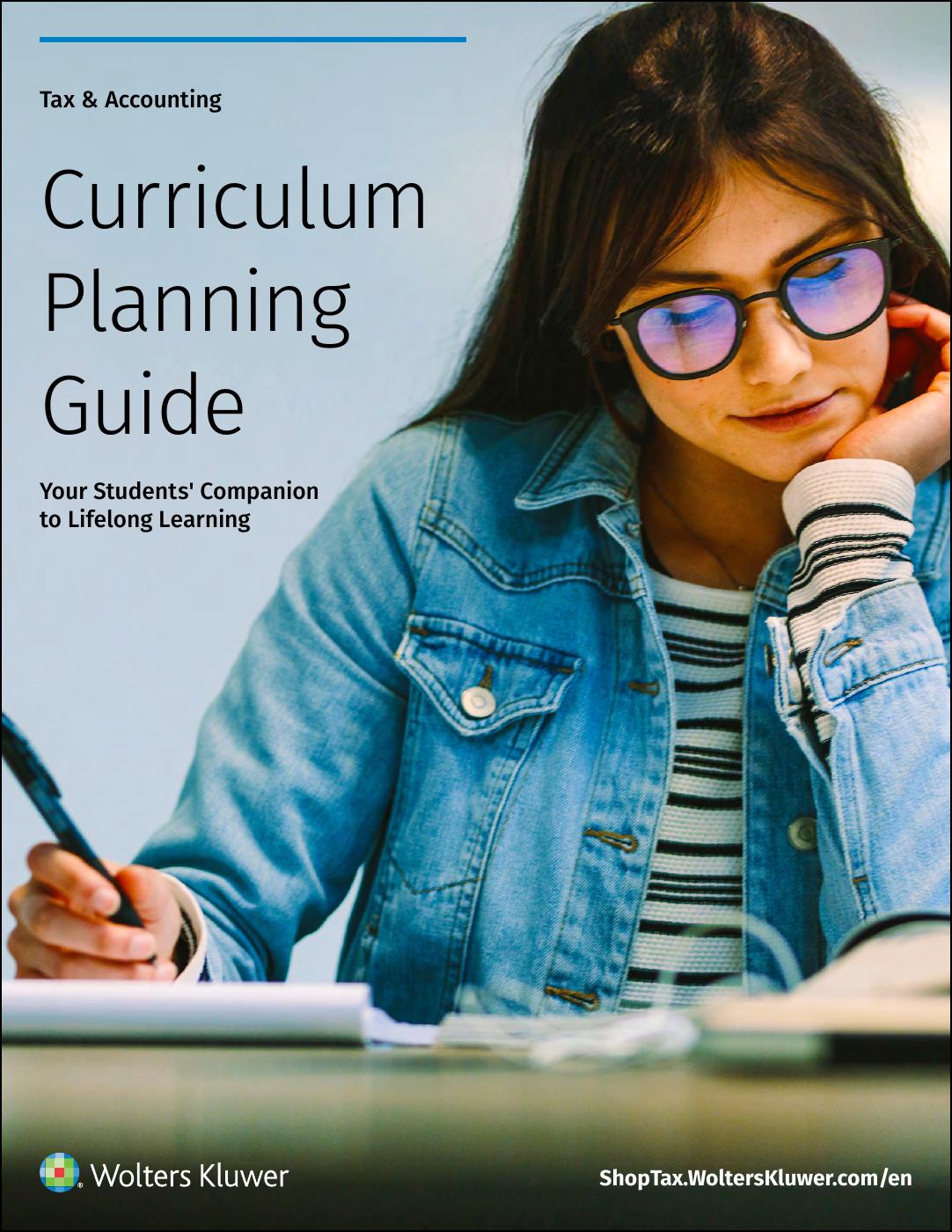 Wolters Kluwer Curriculum Planning Guide