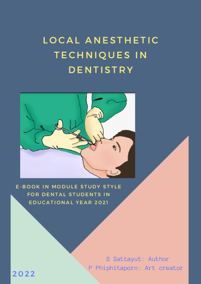 Local anesthetic techniques in dentistry