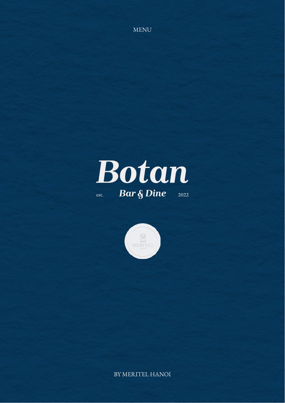 Botan Menu | PDF to Flipbook
