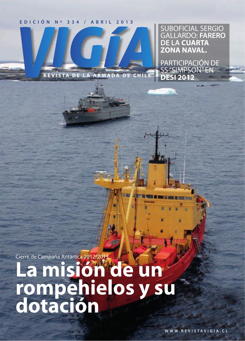 Revista Vigía | Eidición N°334 Abril 2013