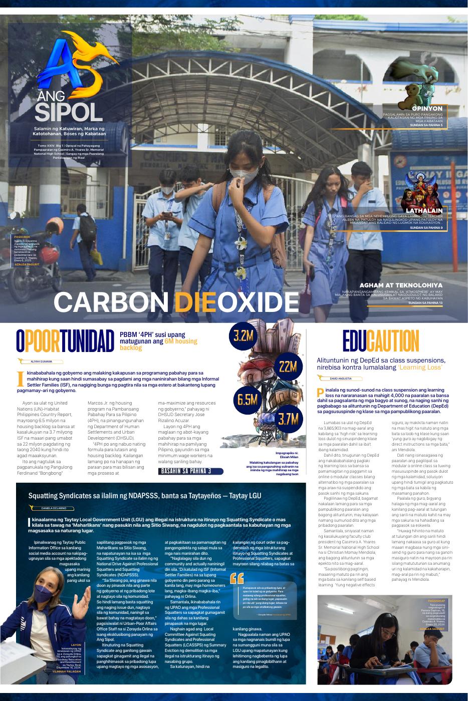 ANG SIPOL DYARYO SY. 2024-2025 | PDF to Flipbook