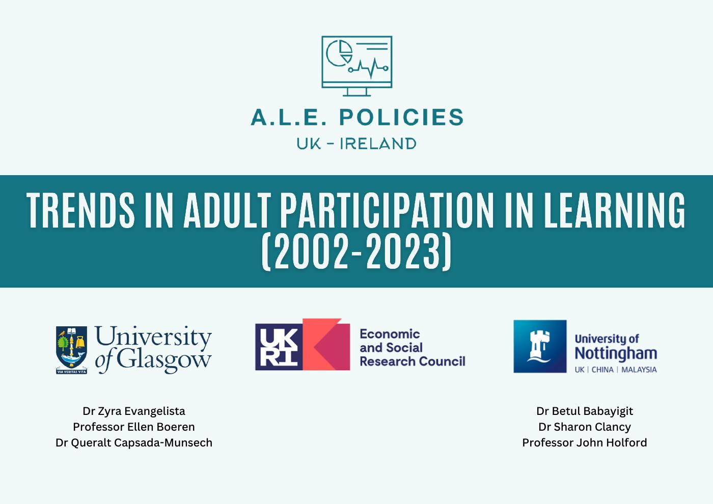 Trends in Adult Participation in Learning (2002-2023) | PDF to Flipbook