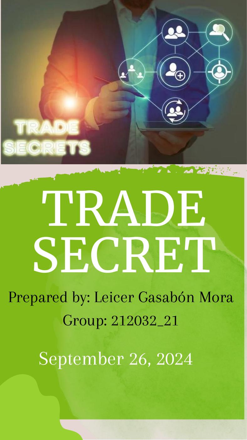 Trade Secret | PDF to Flipbook