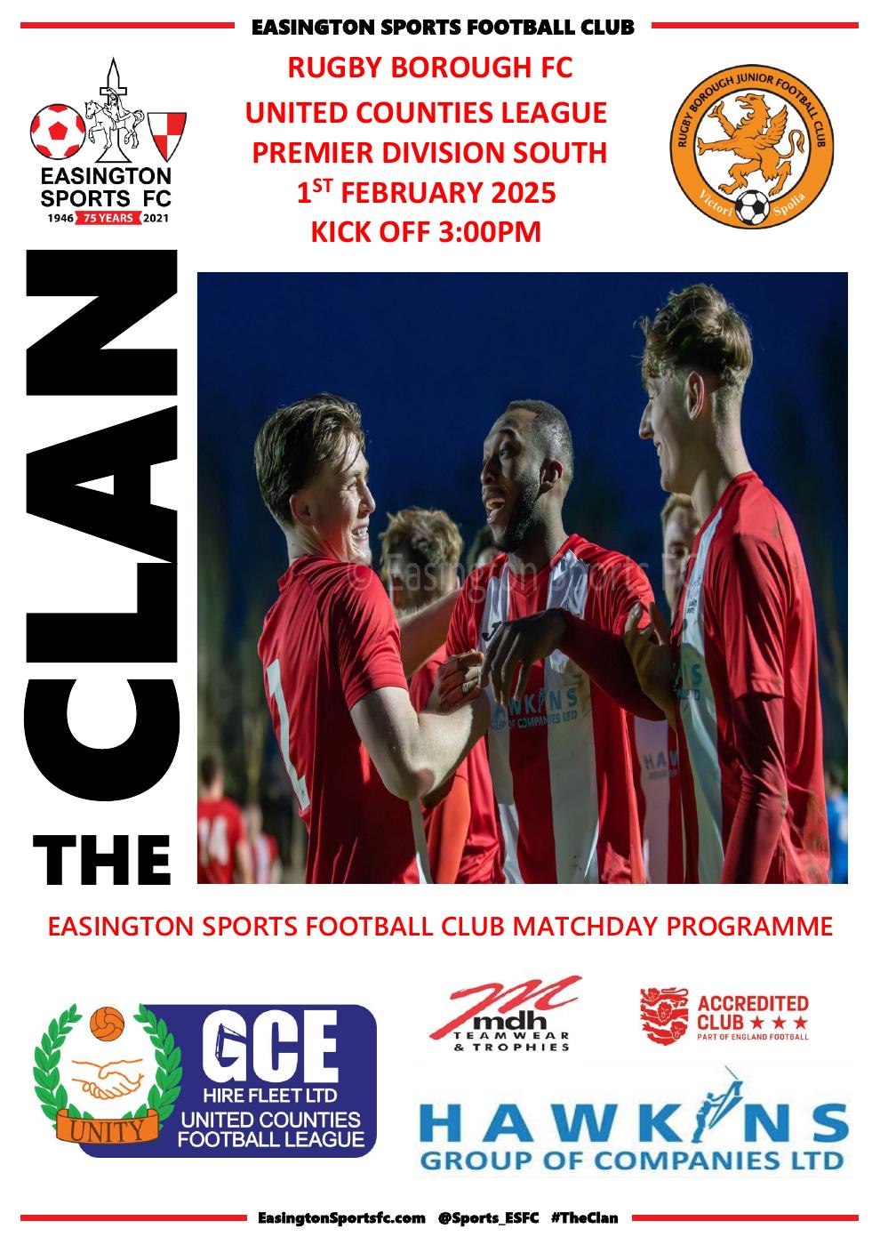 ESFC v Rugby Borough FC | PDF to Flipbook