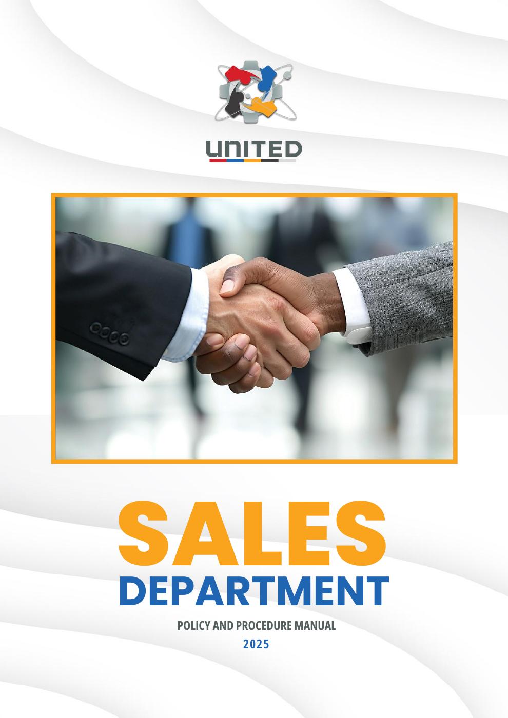 SALES DEPARTMENT HANDBOOK | PDF to Flipbook