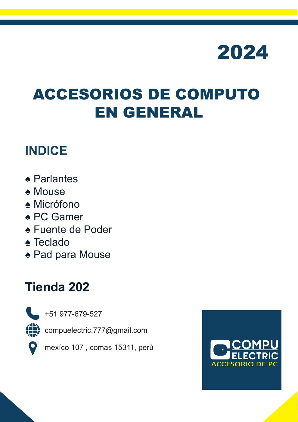 ACCESORIOS DE COMPUTO EN GENERAL | PDF to Flipbook
