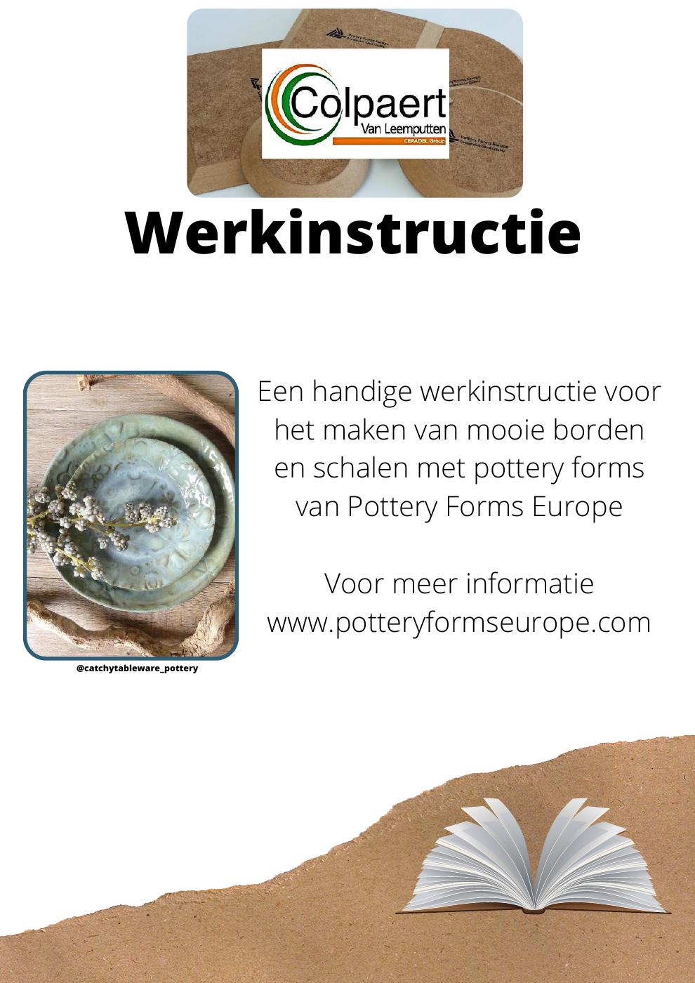 Pottery Forms werkinstructie | PDF to Flipbook