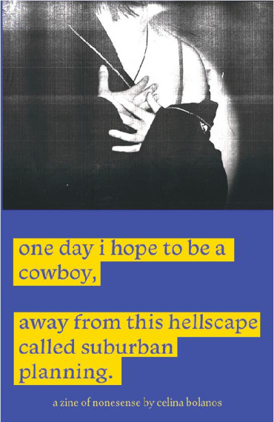 one day i hope to be a cowboy, away from this hellscape called suburban ...