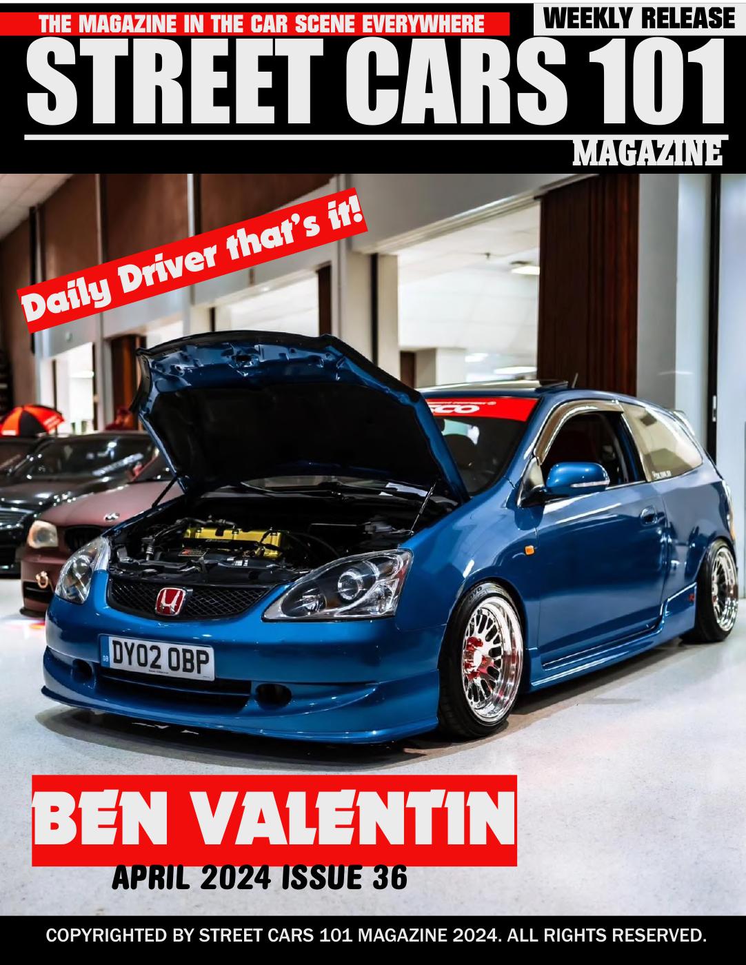 Street Cars 101 Magazine- April 2024 Issue 36