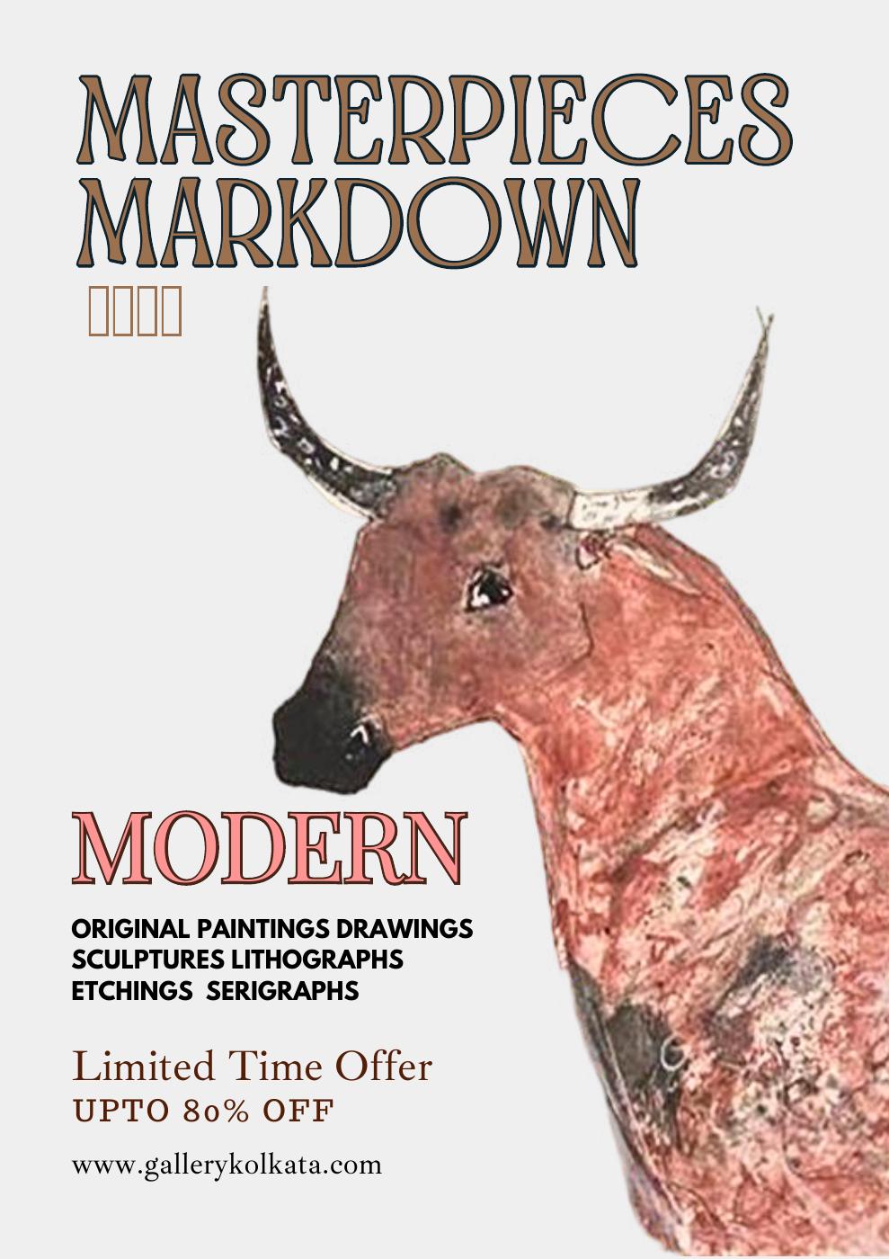 Masterpieces Markdown - Modern | Fine Art | Upto 80% OFF