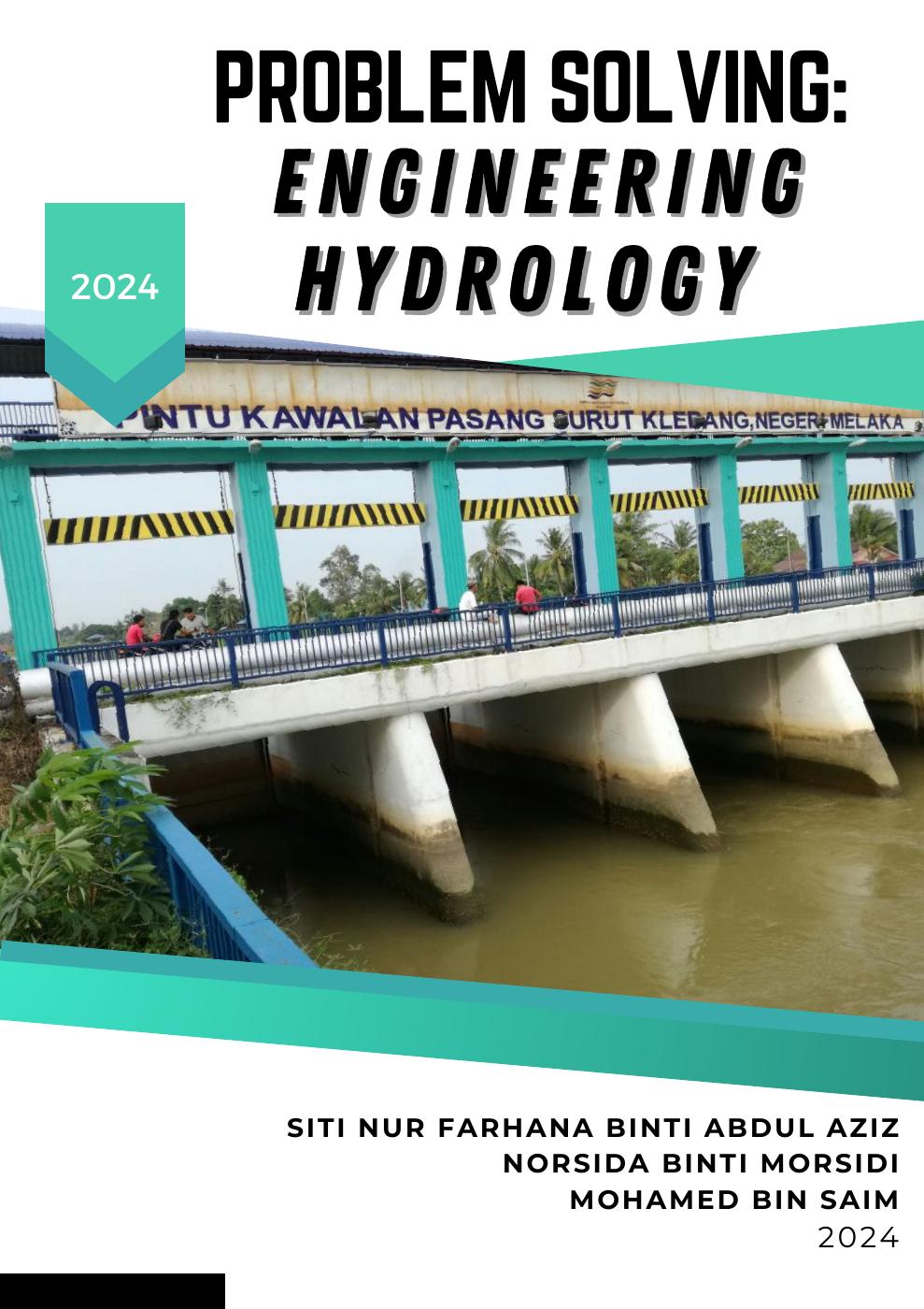 PROBLEM SOLVING:ENGINEERING HYDROLOGY | PDF to Flipbook