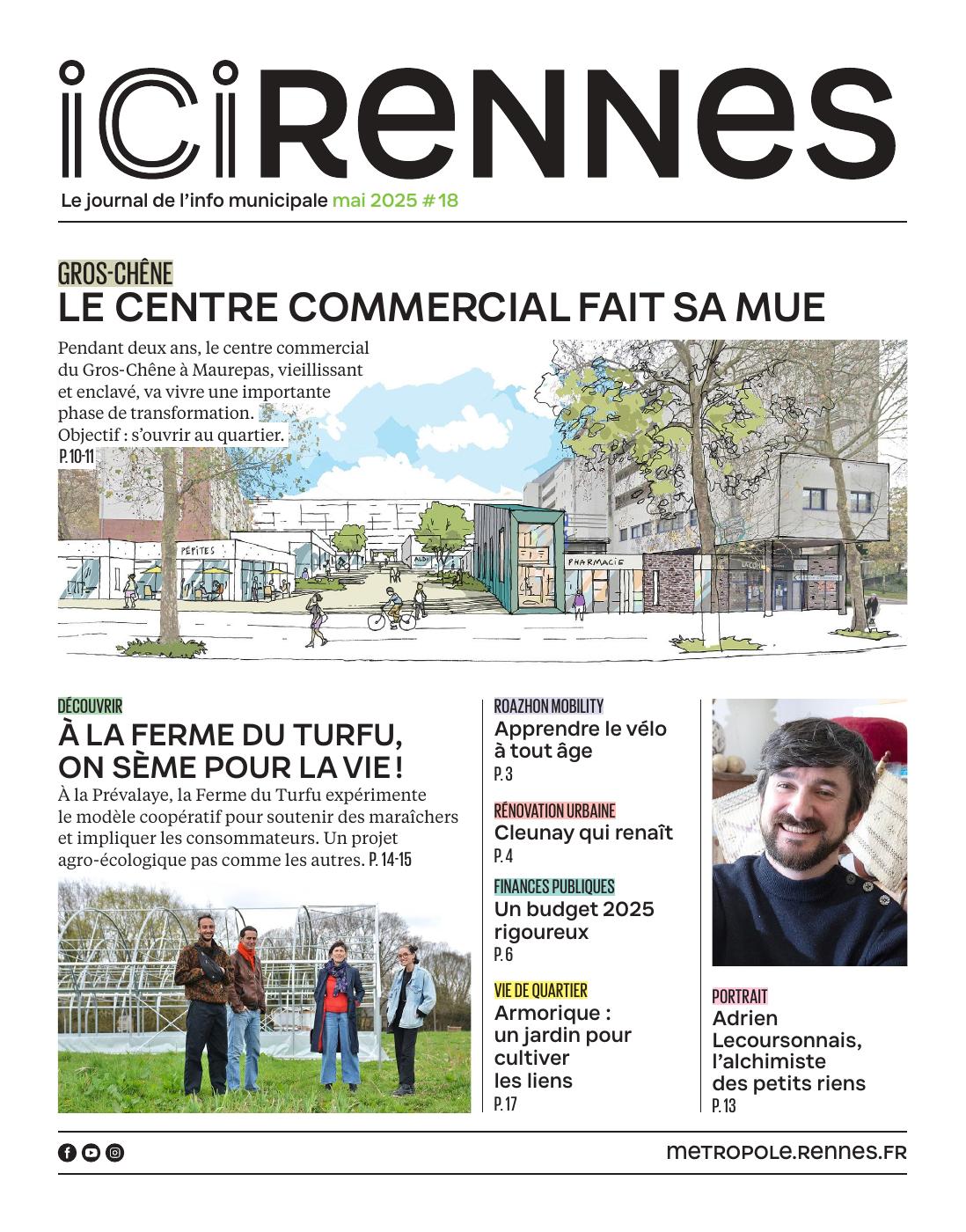 Ici Rennes n°18- Mai 2025 | PDF to Flipbook