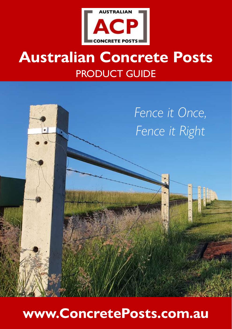 Australian Concrete Posts | PDF to Flipbook