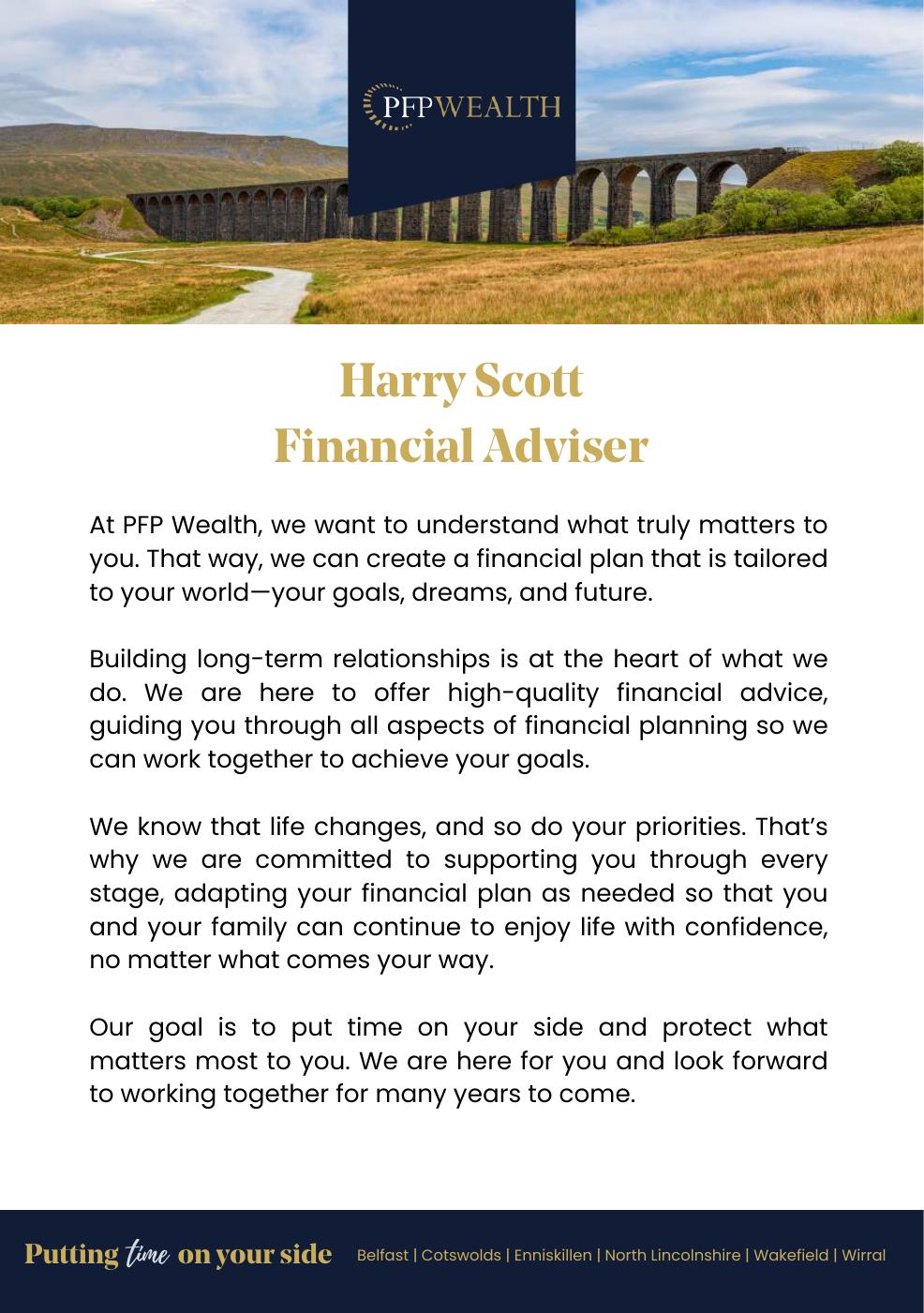 Harry Scott - Financial Adviser - Meet the Team | PDF to Flipbook