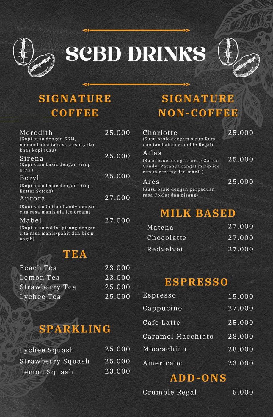 Menu SCBD Kopi | PDF to Flipbook