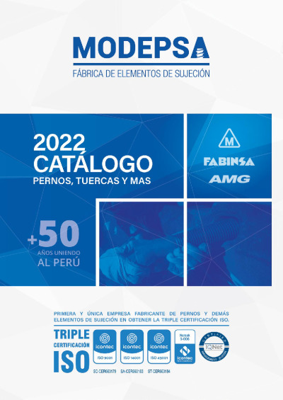 CATALOGO 2022 - MODEPSA