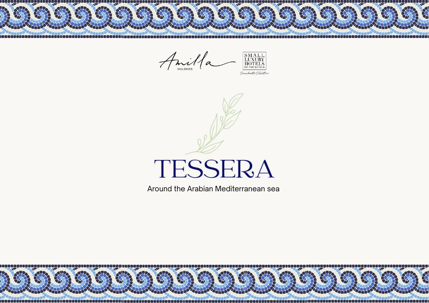 Tessera Food Menu