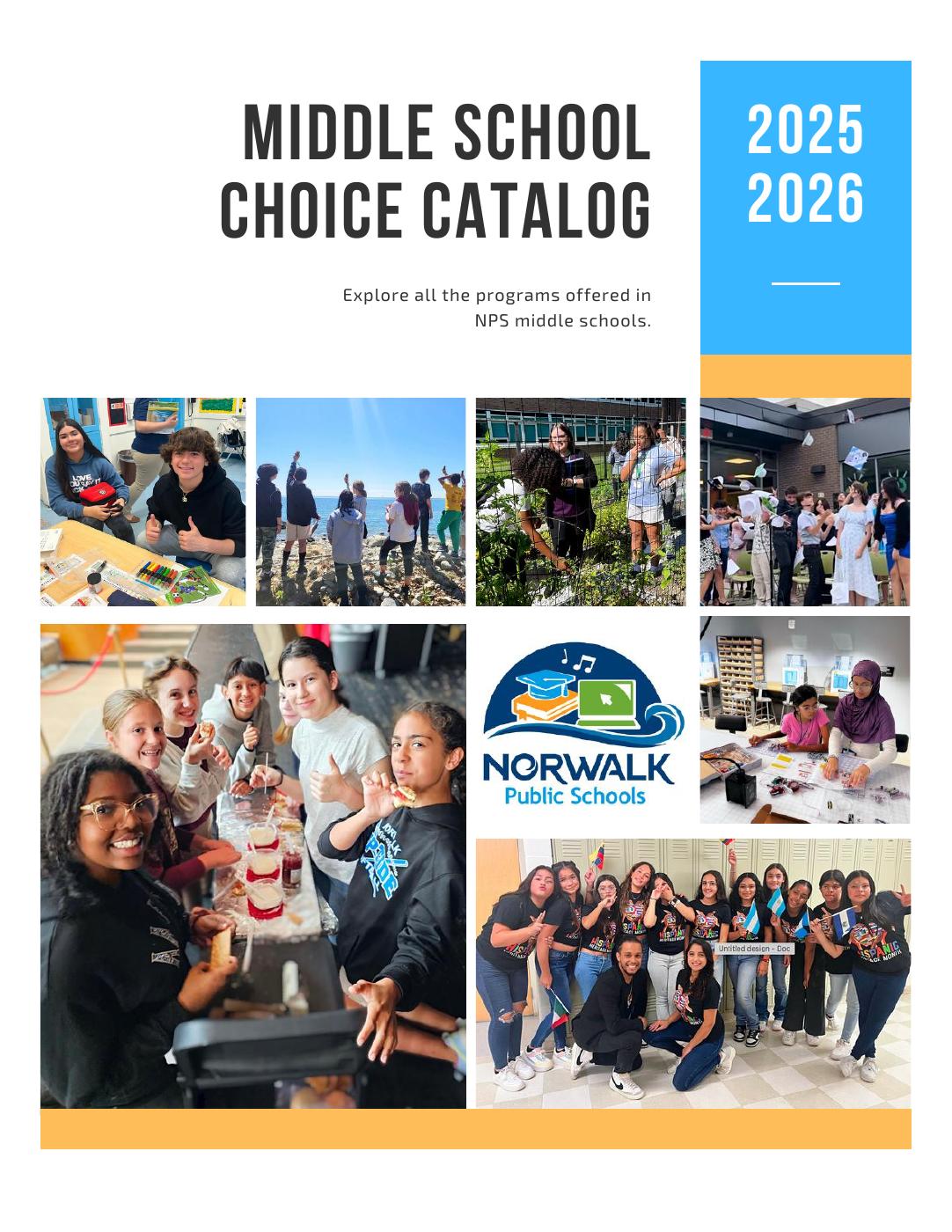 Middle School Choice Catalog 25-26
