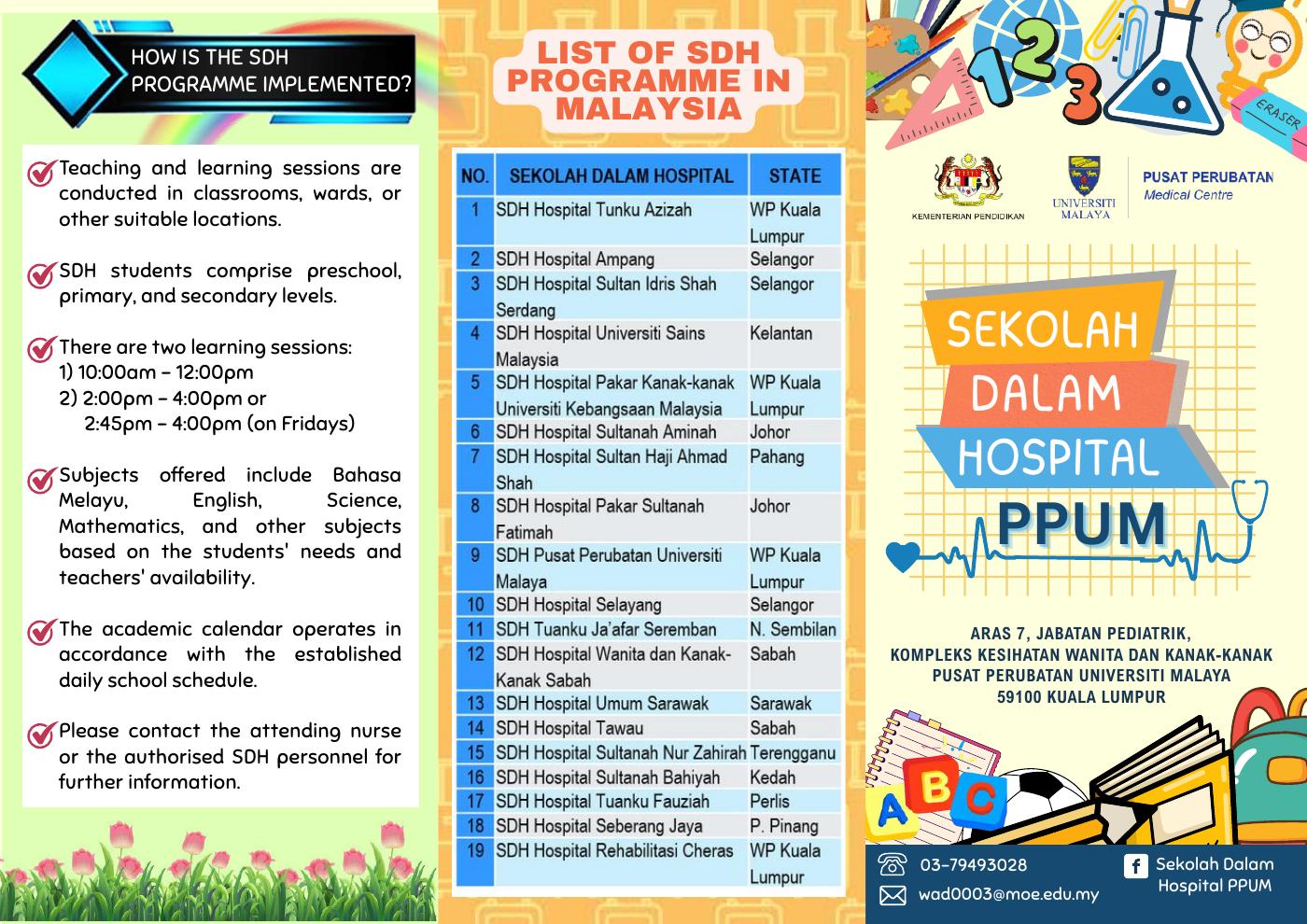 SEKOLAH DALAM HOSPITAL | PDF to Flipbook