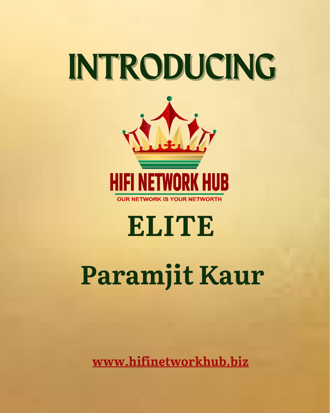HNH Elite Paramjit Kaur