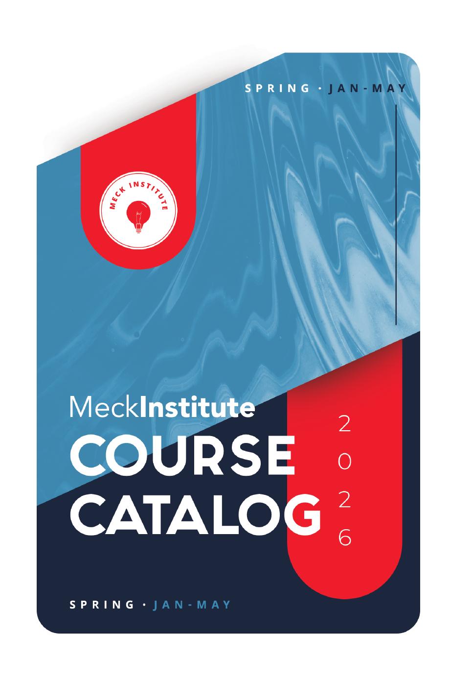 Spring 2026 Course Catalog | PDF to Flipbook
