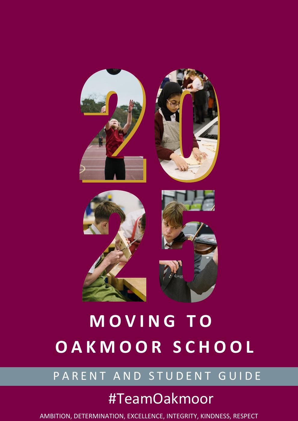 Oakmoor Transition booklet 2025 | PDF to Flipbook