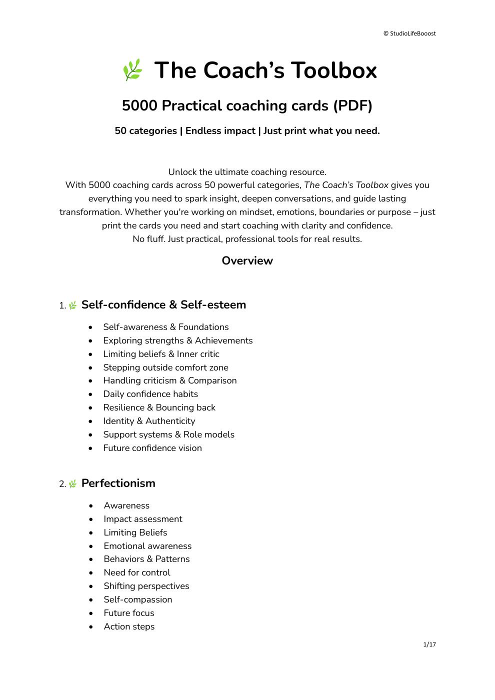 The Coach Toolbox | PDF to Flipbook