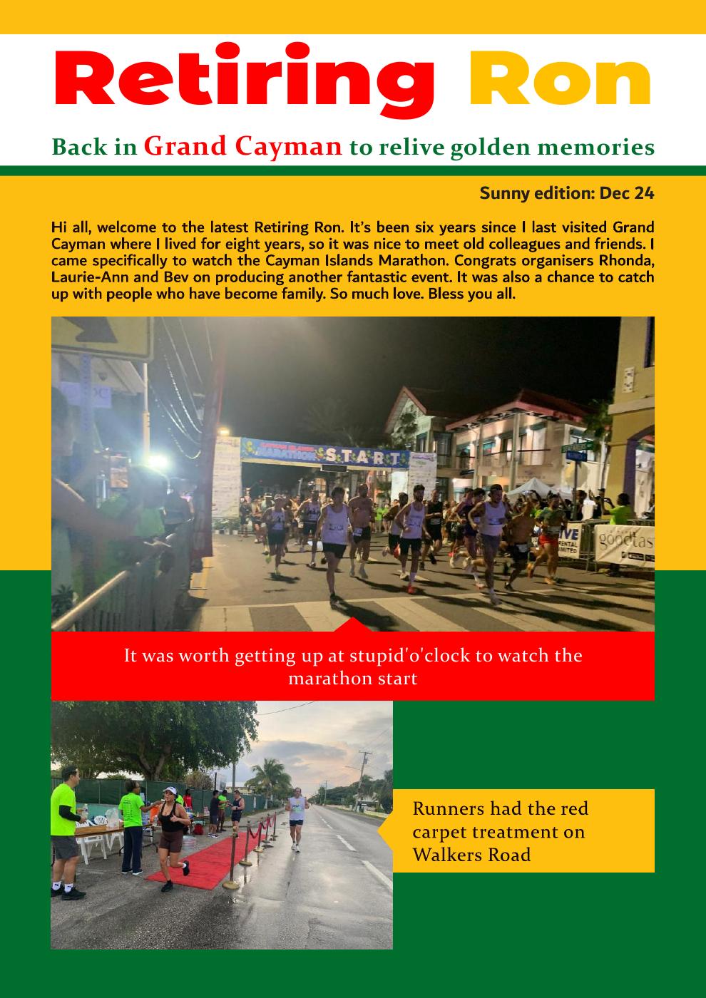 Retiring Ron Dec 2024 Edition