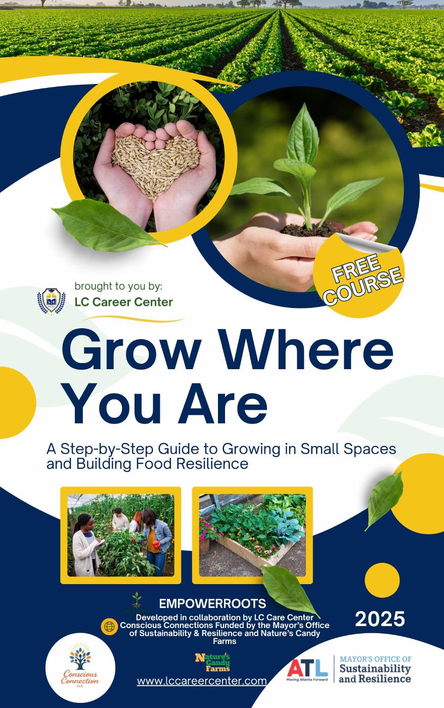 Vegetable Small Space Gardening Workbook & Growth Log | PDF to Flipbook