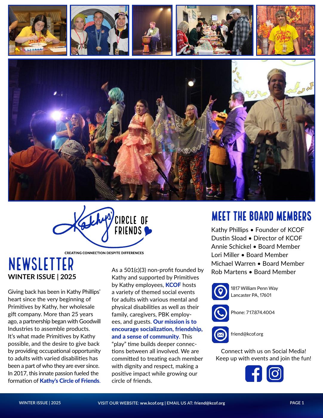 KCOF 2025 Winter Newsletter | PDF to Flipbook