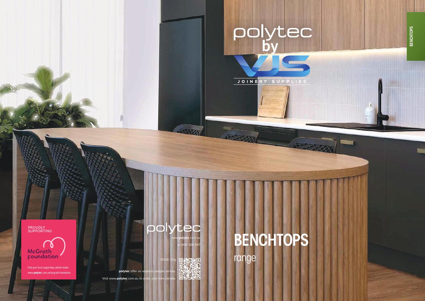 Polytec Benchtops Range
