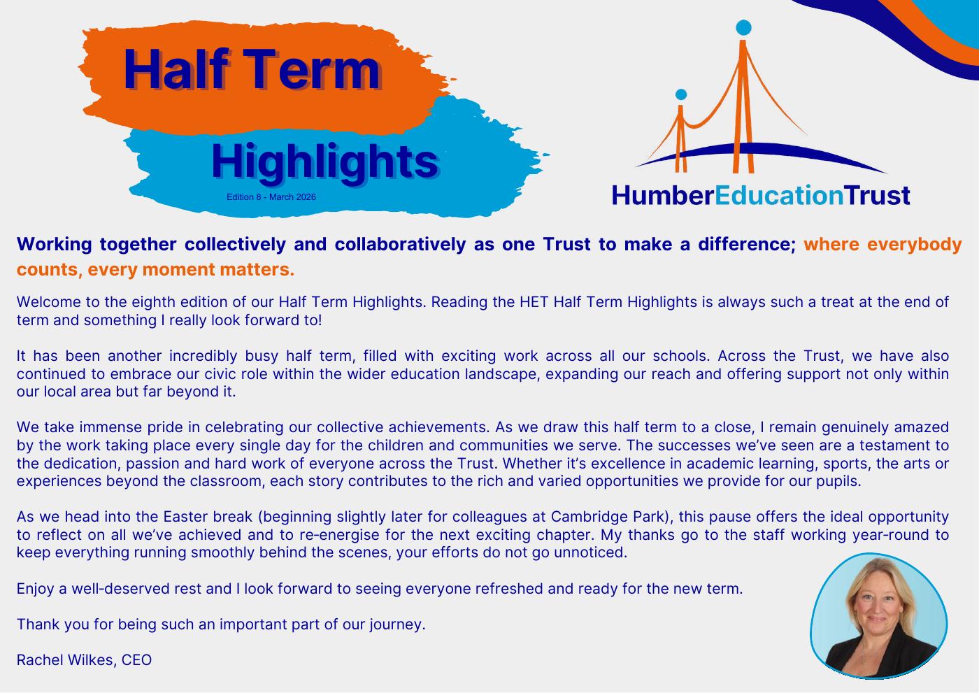 HET Half Term Highlights