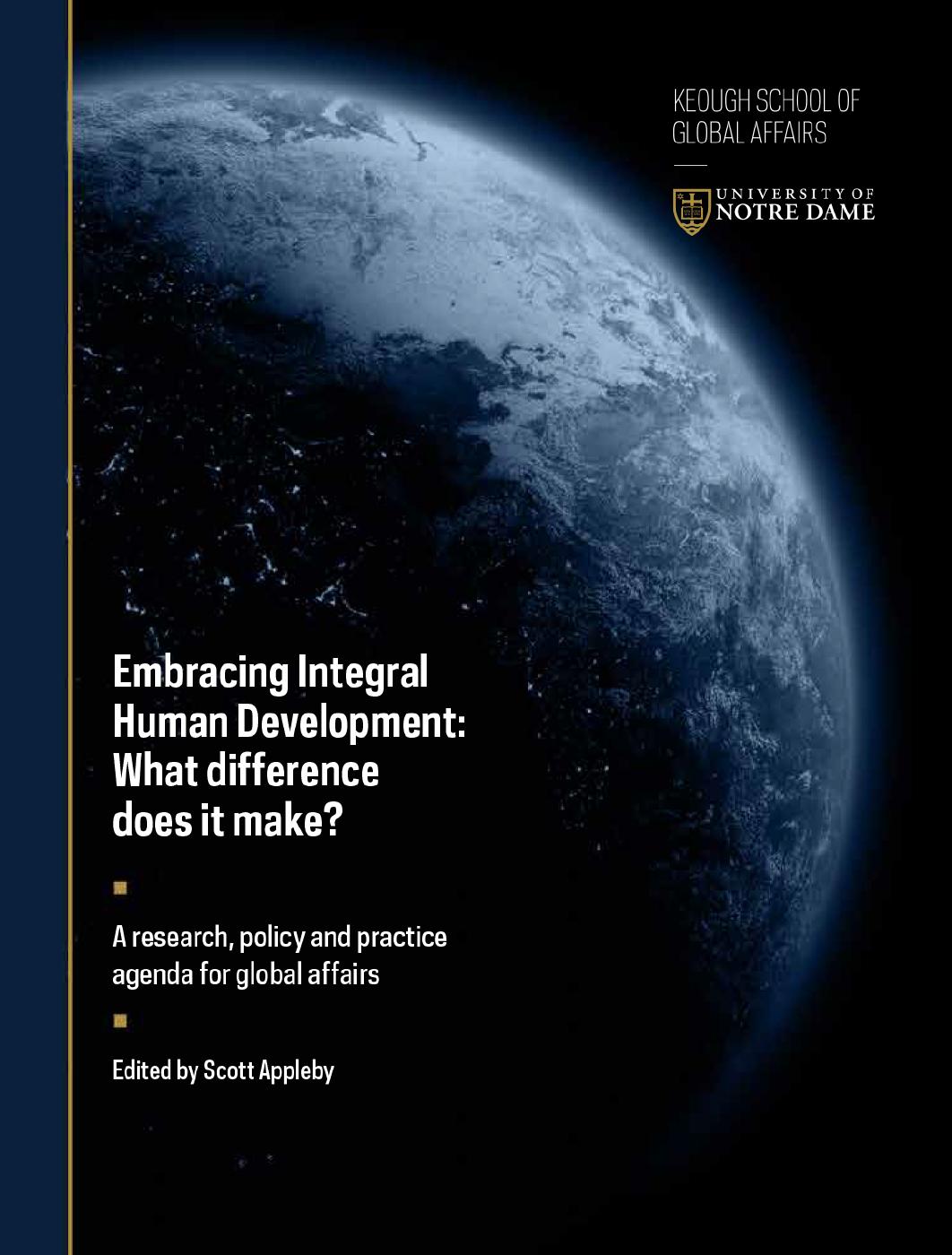 Embracing Integral Human Development: What difference does it make ...
