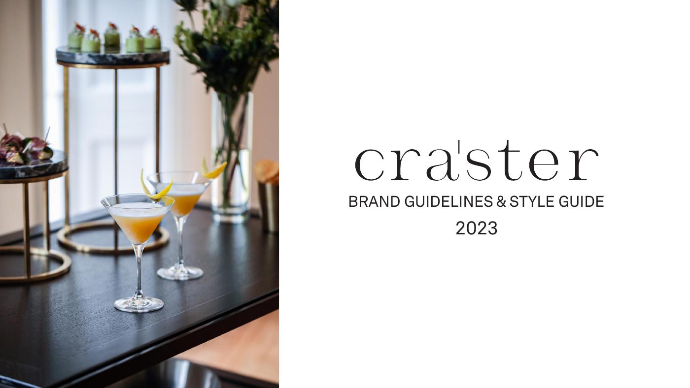Craster Brand Guidelines by Basak Ulukose | PDF to Flipbook