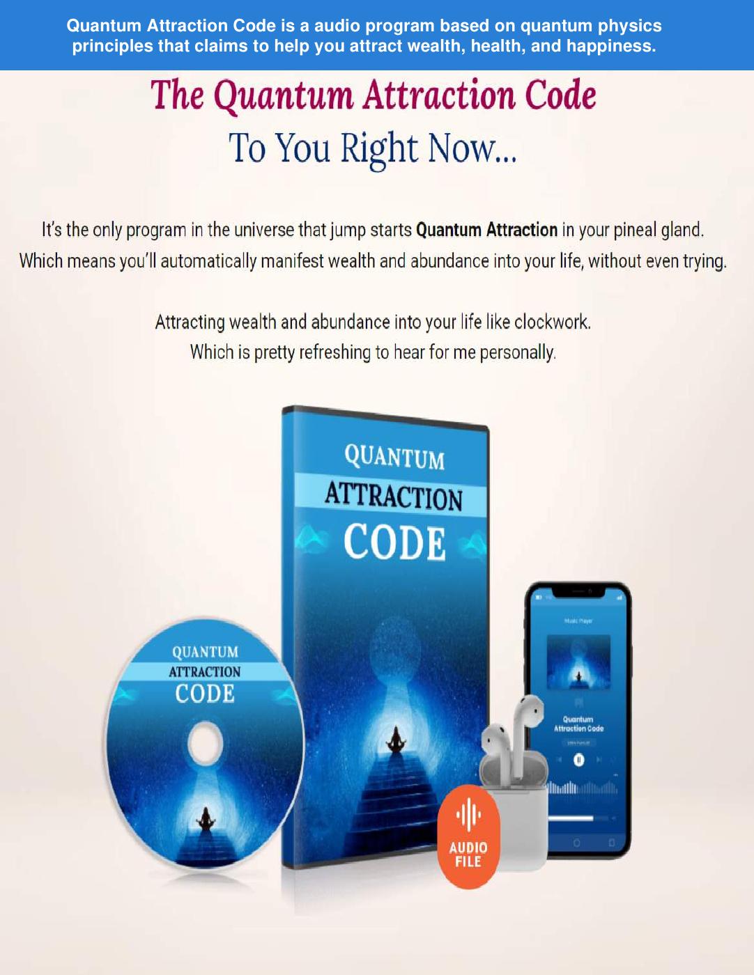 Quantum Attraction Code Free