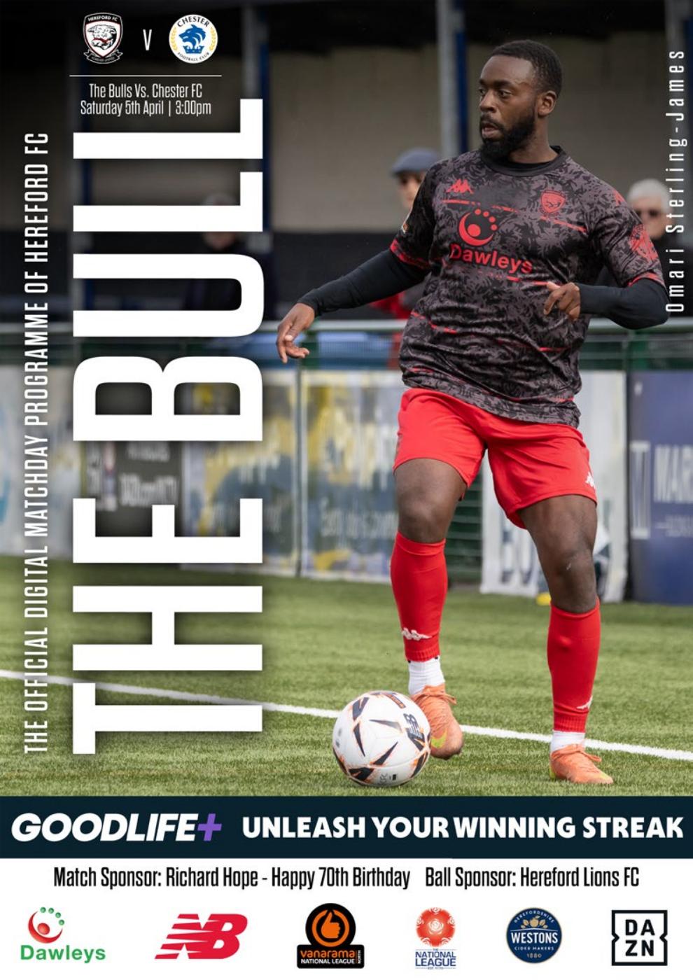 Chester FC Matchday Programme | PDF to Flipbook