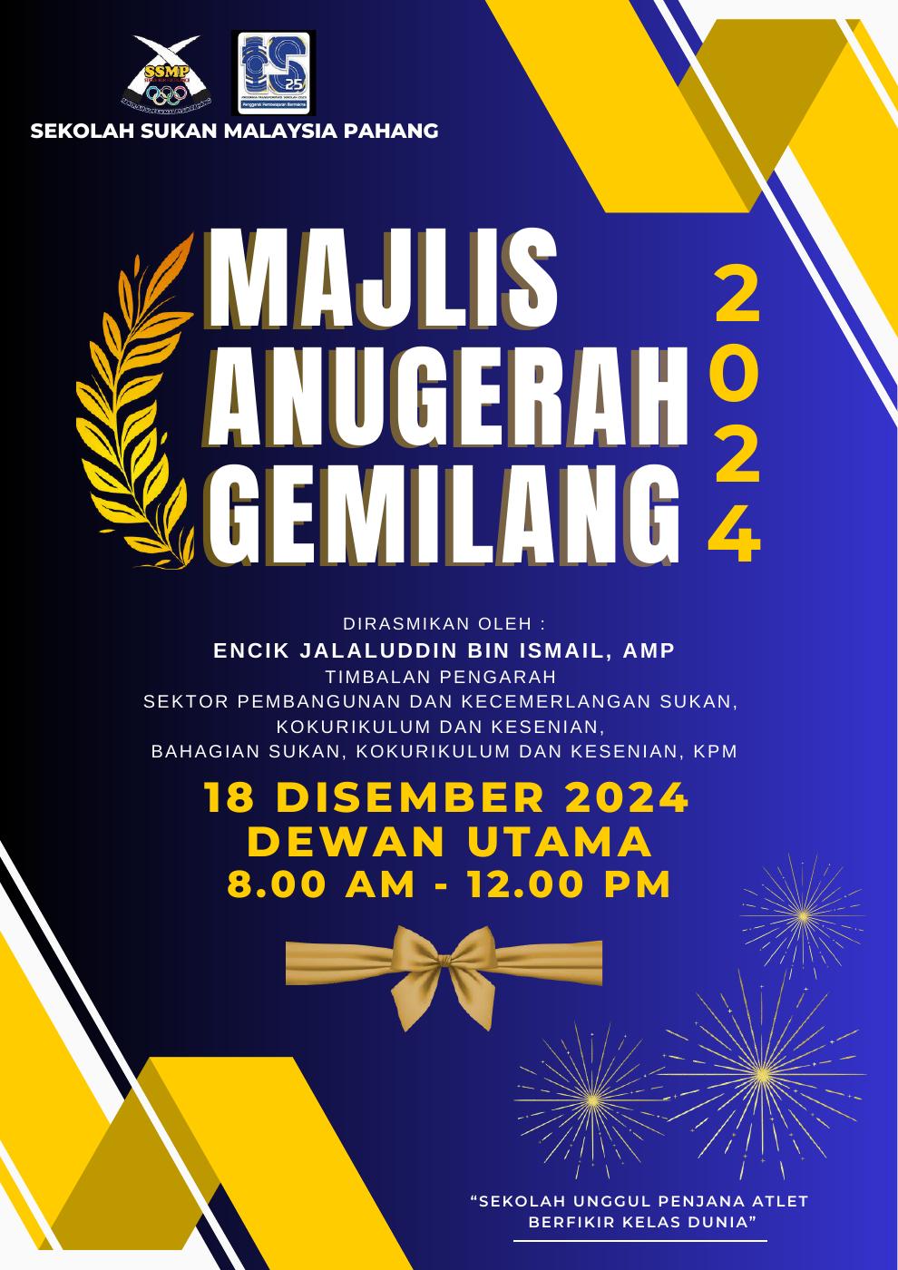 MAJLIS ANUGERAH GEMILANG - SSMP 2024 | PDF to Flipbook