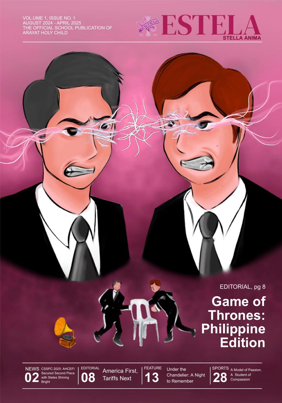 ESTELA Vol. 1, Issue 1 | Game of Thrones: Philippine Edition | PDF to ...