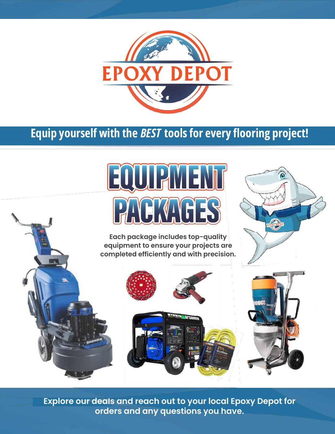 Epoxy Depot Equipment Packages