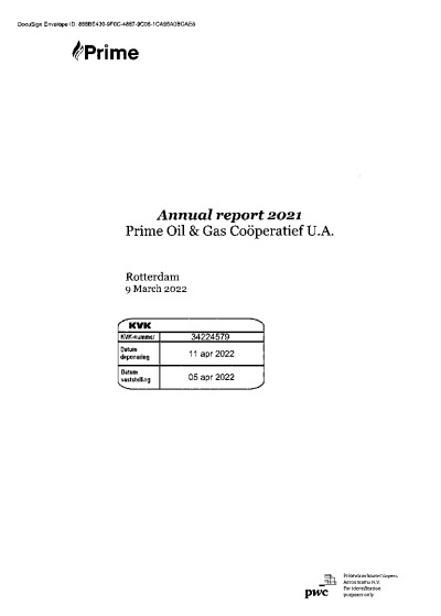 Prime annual report 2021