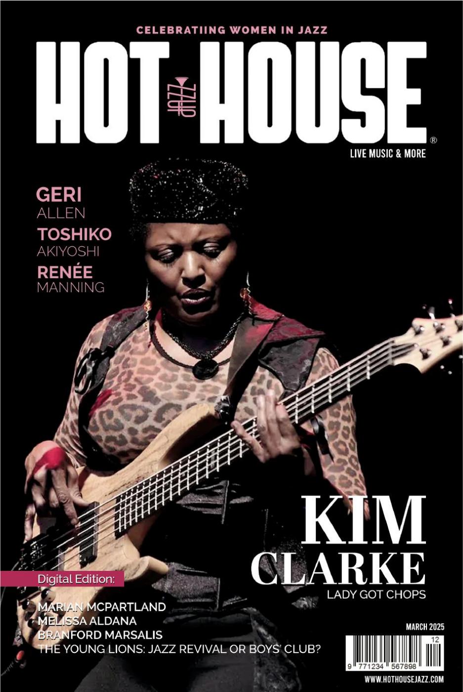 DE - HOT HOUSE JAZZ GUIDE - MARCH 2025