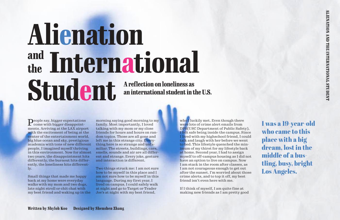 Alienation and the international student | PDF to Flipbook