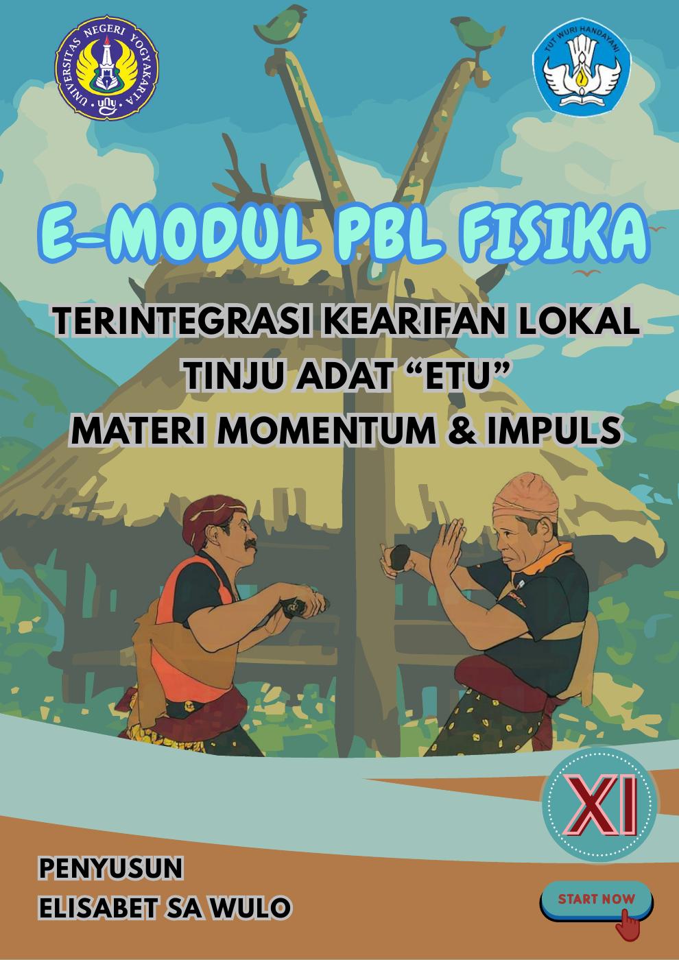 E-Modul PBL Fisika Terintegrasi Kearifan Lokal Tinju Adat Etu | PDF to ...