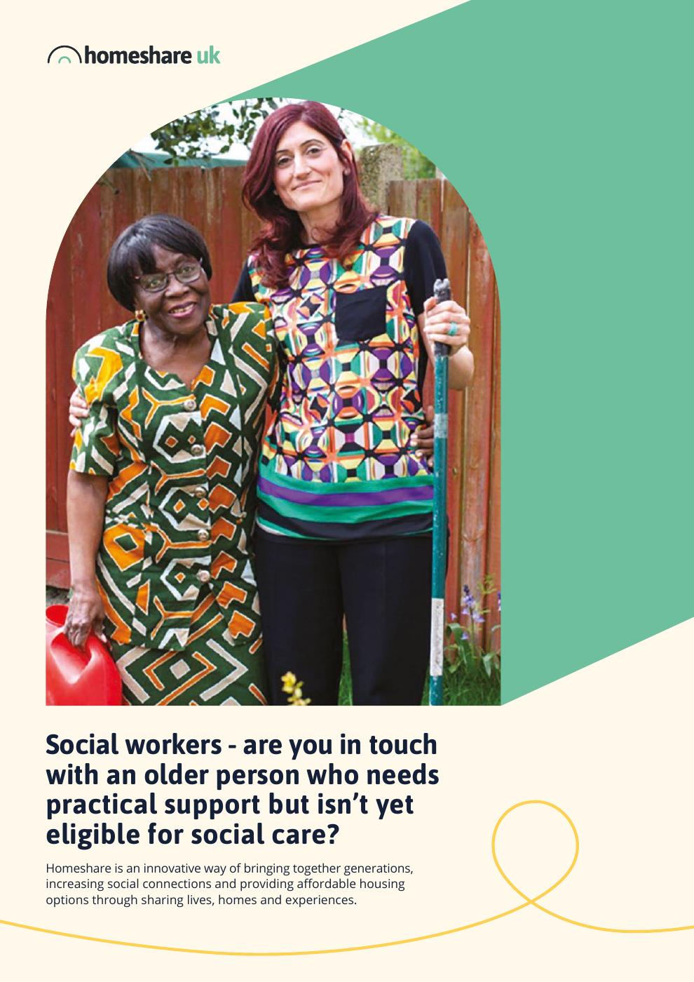 Social Workers and Homeshare | PDF to Flipbook