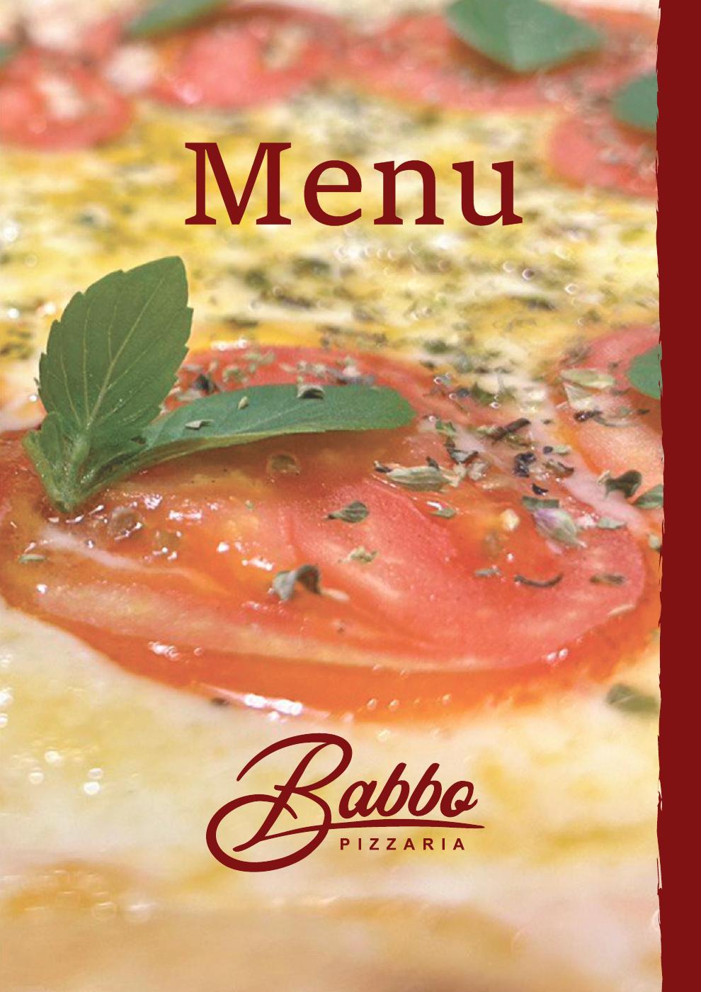 Babbo - Menu | PDF to Flipbook