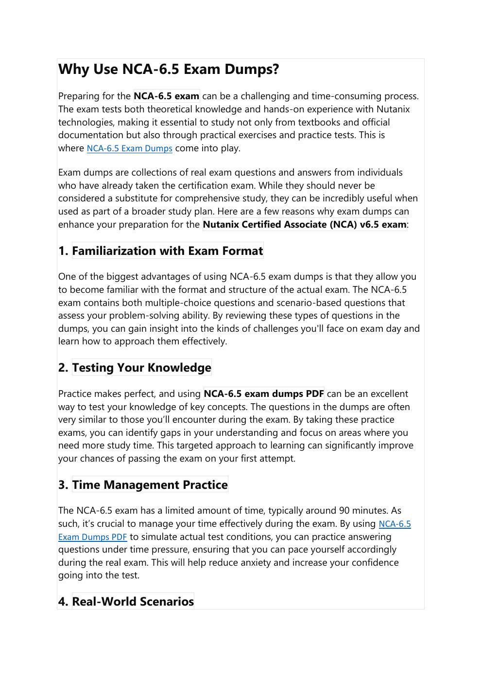Nutanix NCA-6.5 Exam Dumps for Easy Certification | PDF to Flipbook