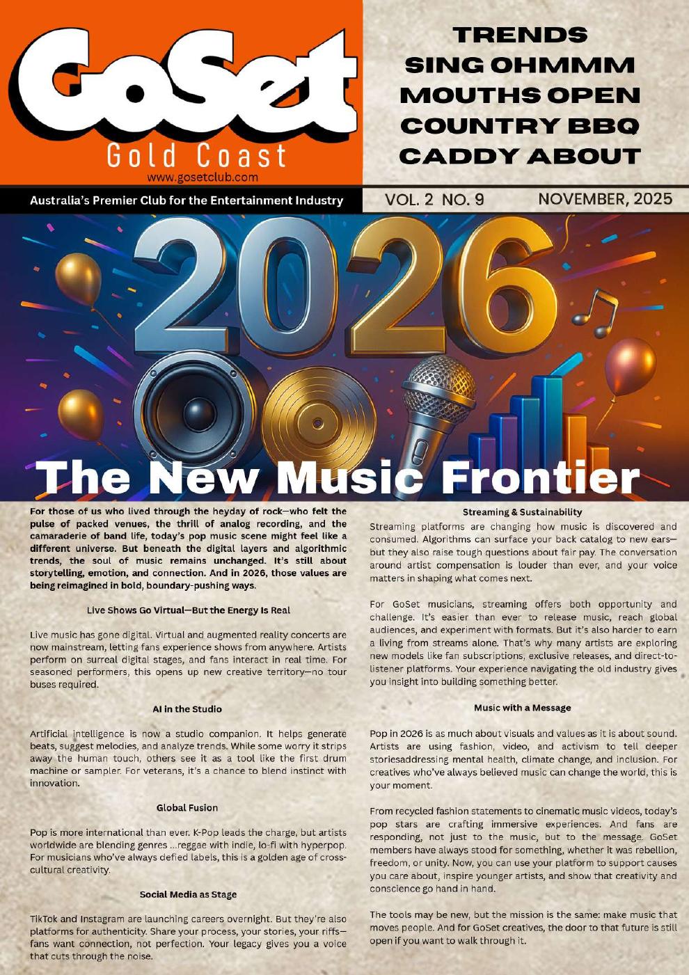 GoSet November 2025