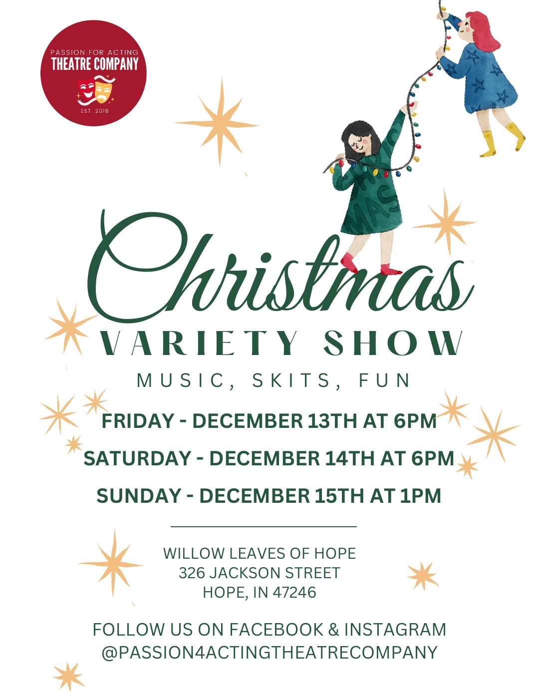 Christmas Variety Show | PDF to Flipbook