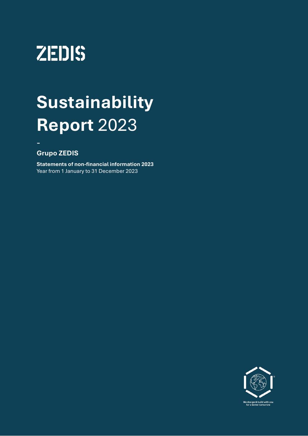 Zedis: Memoria de sostenibilidad 2023 | PDF to Flipbook